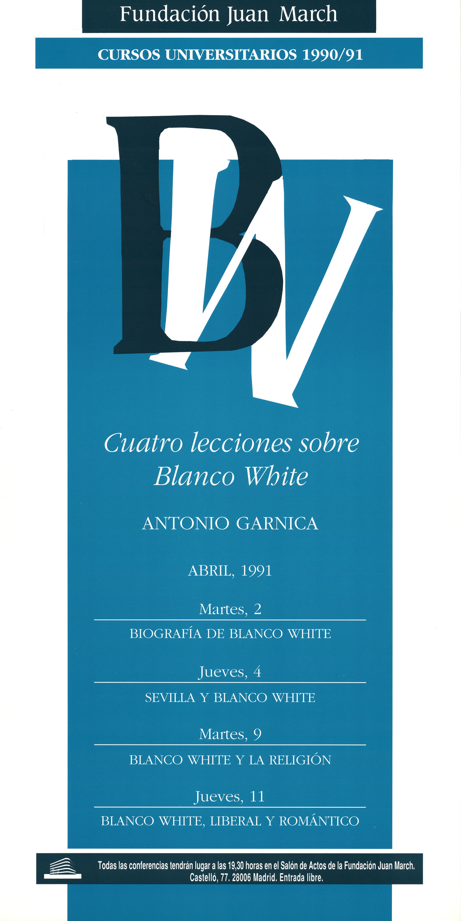 Cuatro lecciones sobre Blanco White (II): Sevilla y Blanco White ...