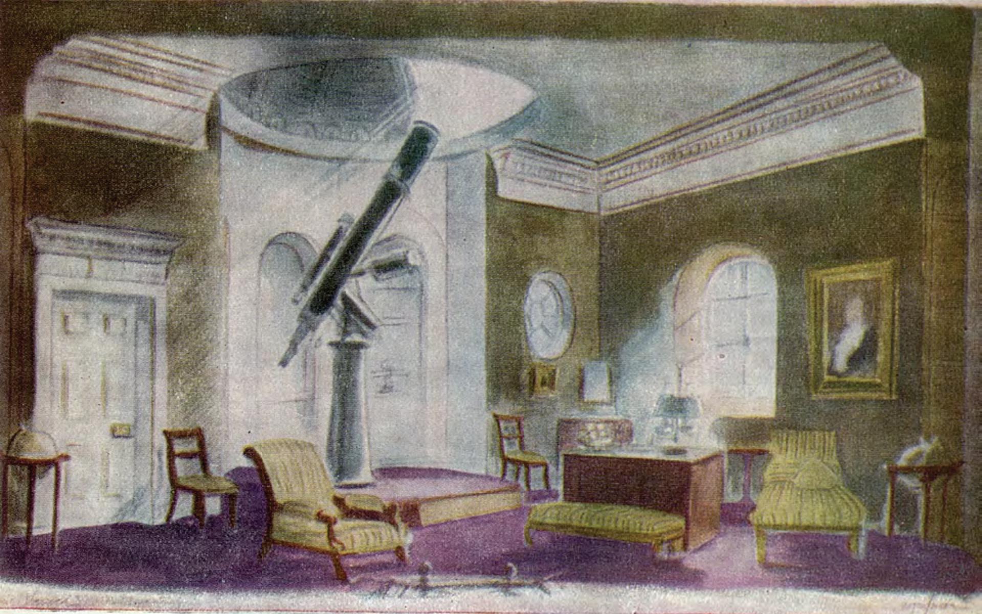 Decorado por Roger Furse para Venus observed, de Christopher Fry ...